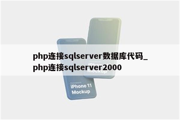 Php连接sqlserver数据库代码php连接sqlserver2000 陕西卓智工作室
